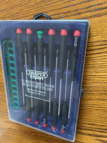 Draper 11 Piece Precision Screwdriver Set unwanted present never used ...