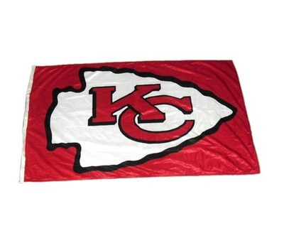 Kansas City Chiefs Flag Banner Two Sided 34 X 58 Inches New Tailgate ...