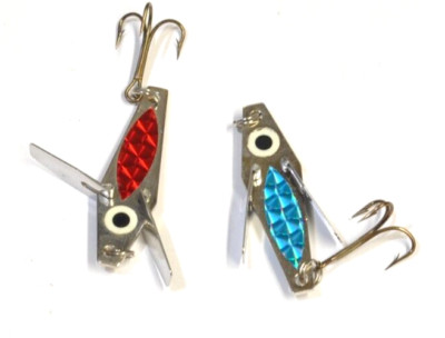 Original Ronnie Bird fishing lure Chenango NY 2 inch 1/4 oz. Ice ...