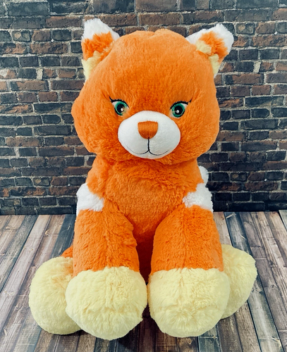 Build A Bear Candy Corn Kitty 2010 Orange Plush Halloween | eBay