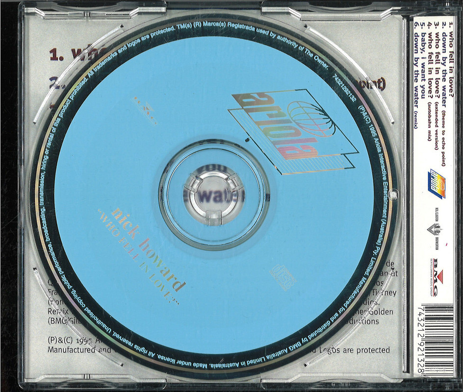 158DB NEW SEALED (CD) nick howard | eBay