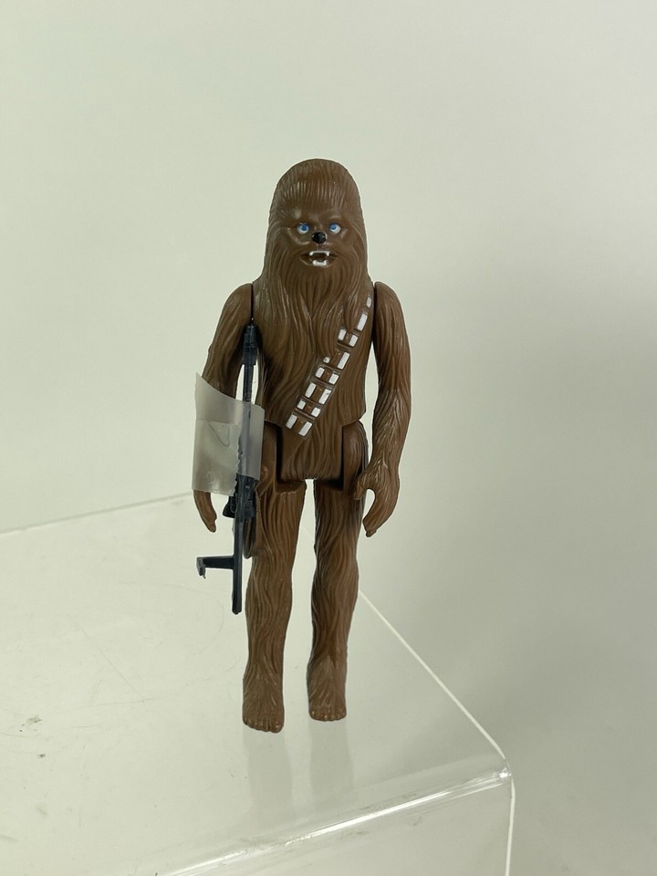 Vintage Original Star Wars Chewbacca 12 Back Kenner 1977 open bubble ...
