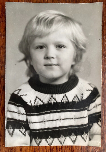 Portrait of Beautiful Boy, Pretty Attractive Kid Old Vintage Photo | eBay