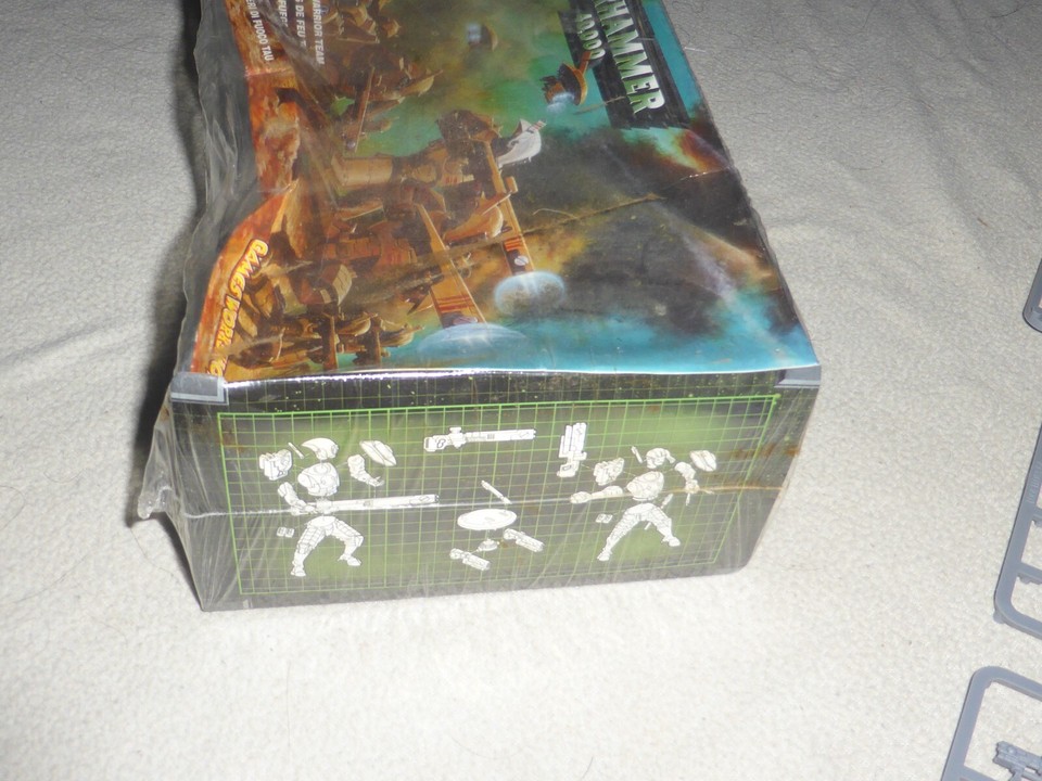VINTAGE WARHAMMER 40K TAU ARMY BOX SET 2001 RARE METAL MINIATURES GAMES ...