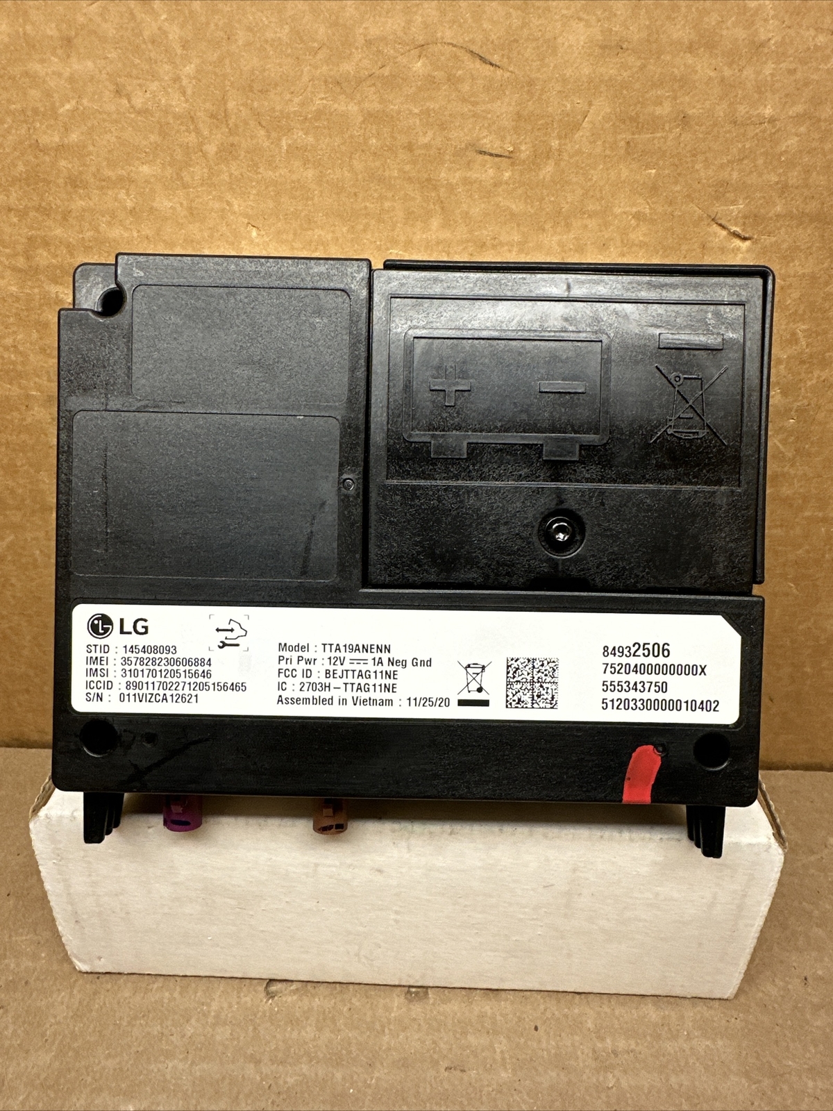 2018-2023 CHEVROLET EQUINOX COMMUNICATION TELEMATIC CONTROL MODULE OEM ...
