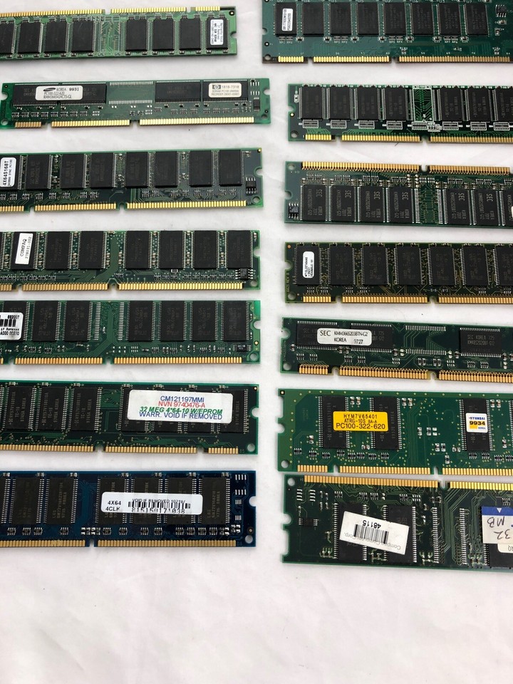 32MB 168-Pin SDRAM DIMM PC100 Desktop Memory 4x64 PC-100 Micron IBM | eBay