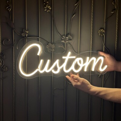 Custom Neon Name Sign | Led Neon Sign Custom | Neon Sign Bedroom | LED ...