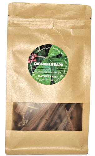 CAPADULLA BARK, Locally Grown and Harvested in South America. Net Wt. 4 ...