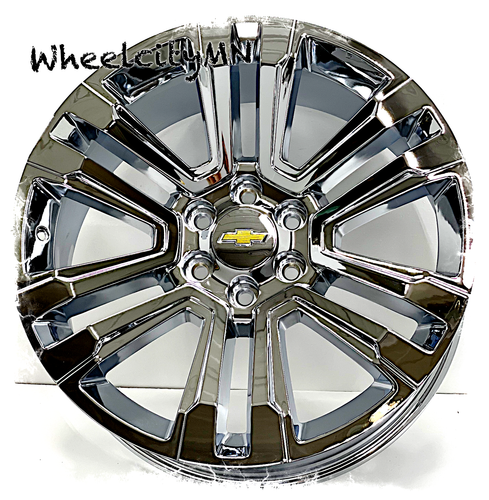 20" chrome OE replica 23217243 wheels fits 2022 Chevy Silverado 1500 ...