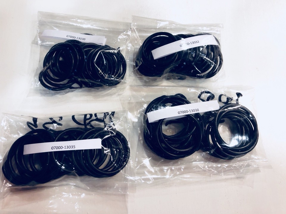 OEM Komatsu O-Ring Kit 07000-1 Series (19 Sizes, 380 Pieces) Replaces ...