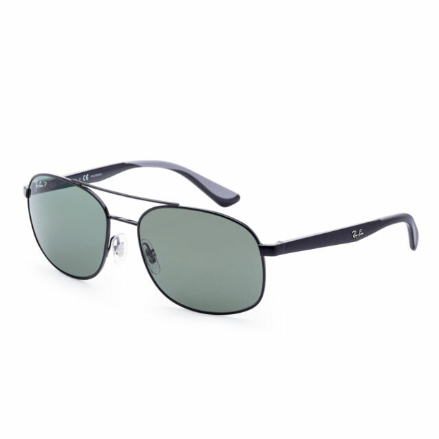 Ray-Ban RB3593 002/9A 58mm Medium Polarized Sunglasses - Black for sale ...