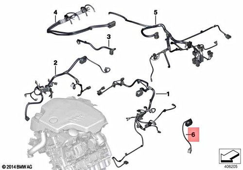 Genuine BMW E70N E71 E82 E84 E88 High Pressure Pump Adapter OEM ...