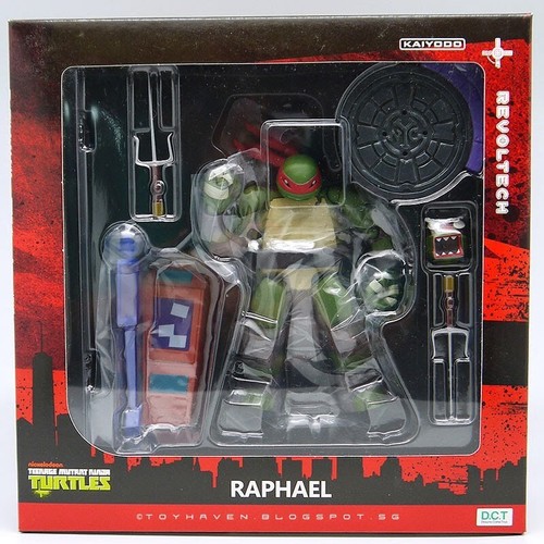 TMNT Revoltech Raphael 2014 near mint brand new and never open great ...