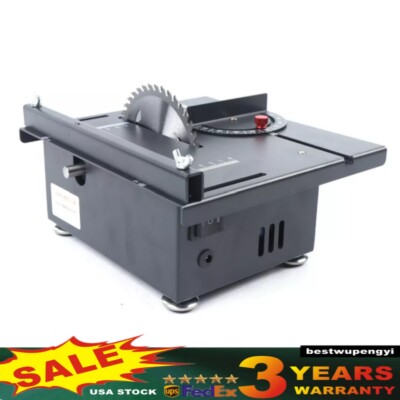 Mini Table Saw Electric Precision Bench Saw Small Woodworking Cutting ...