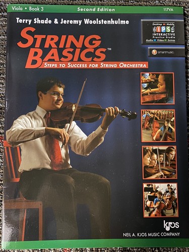 String Basics Viola Book 3 - Terry Shade for sale online | eBay