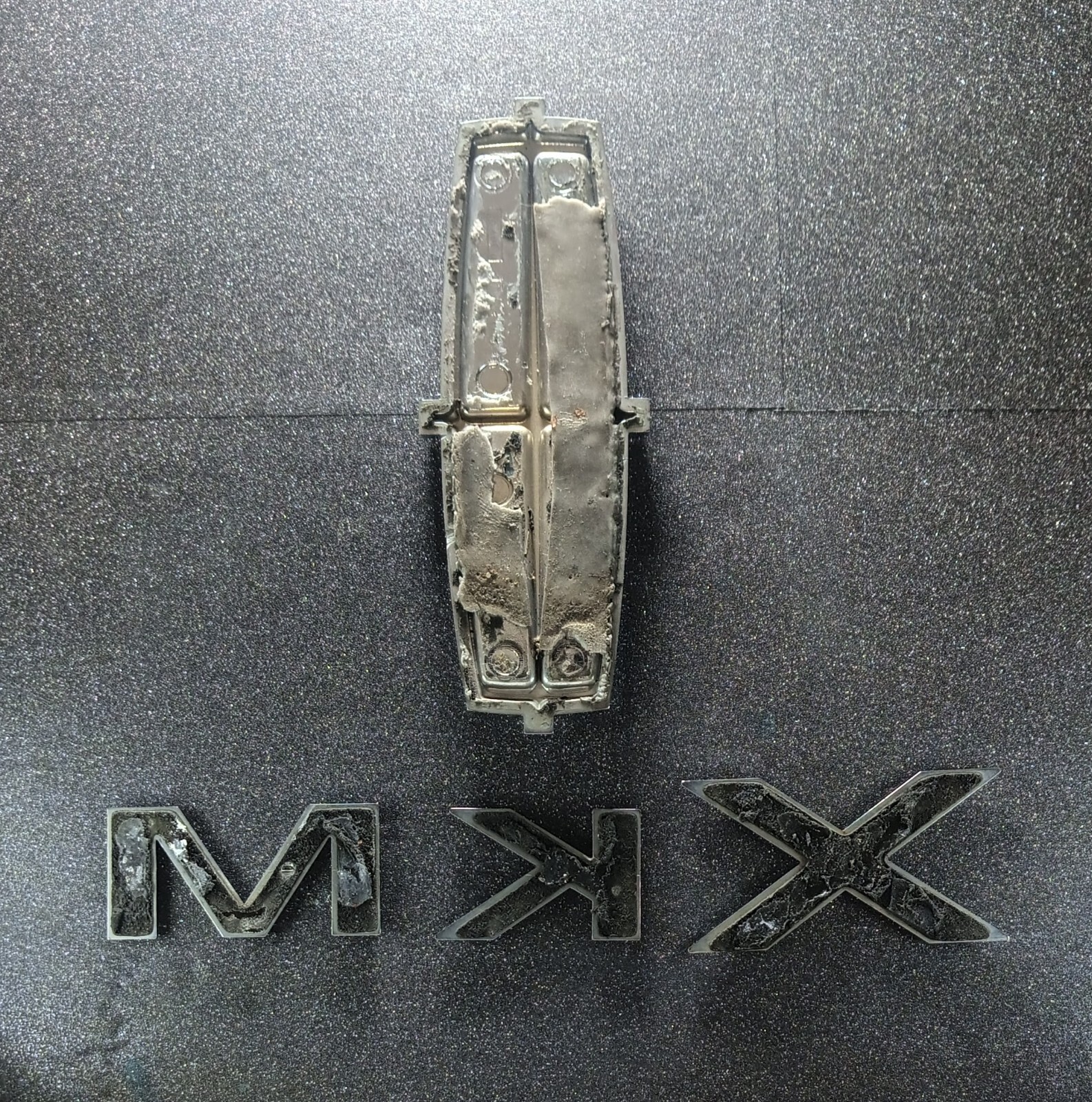 Lincoln Ford OEM 11-14 MKX Front Fender-emblem Badge Nameplate Right ...
