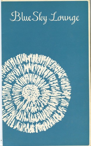 Vintage Restaurant Menu Blue Sky Lounge Tokyo Japan The New Otani Hotel ...