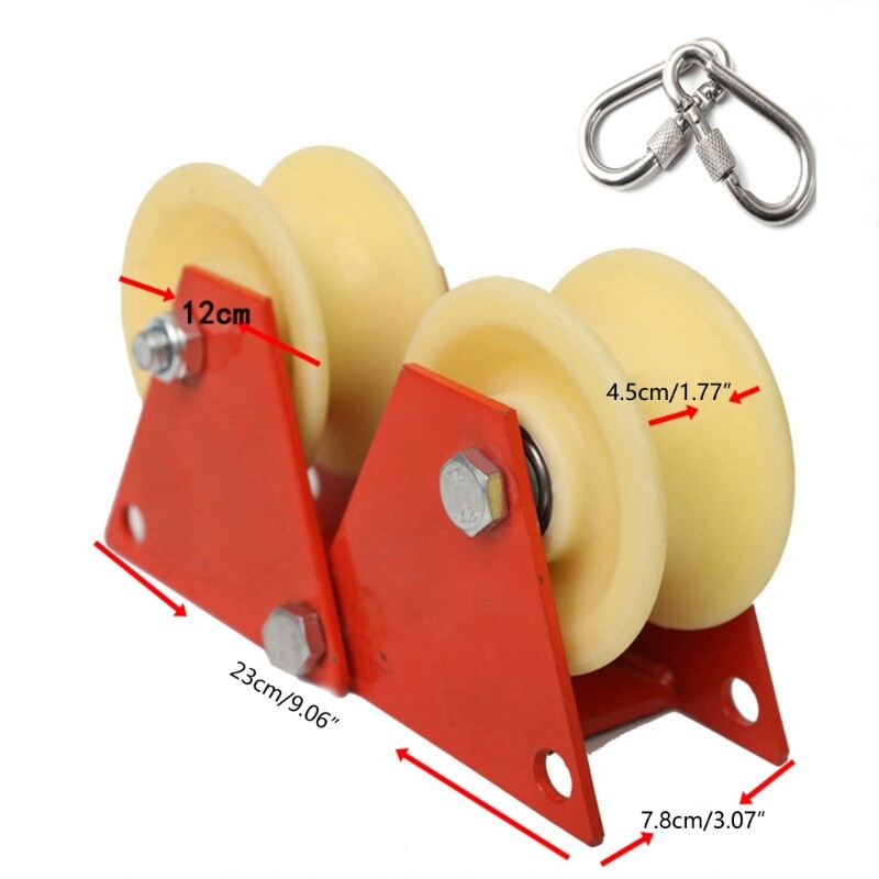 Manual Pulley Save Effort Cable Retractor Protector Labor-saving ...