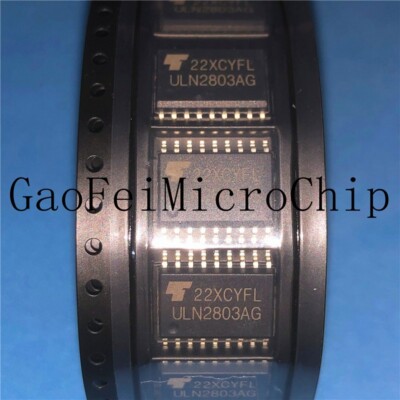 10PCS ULN2803AG ULN2803 ULN2803AFWG ULN2803A SOP-18 Circuit Silicon ...