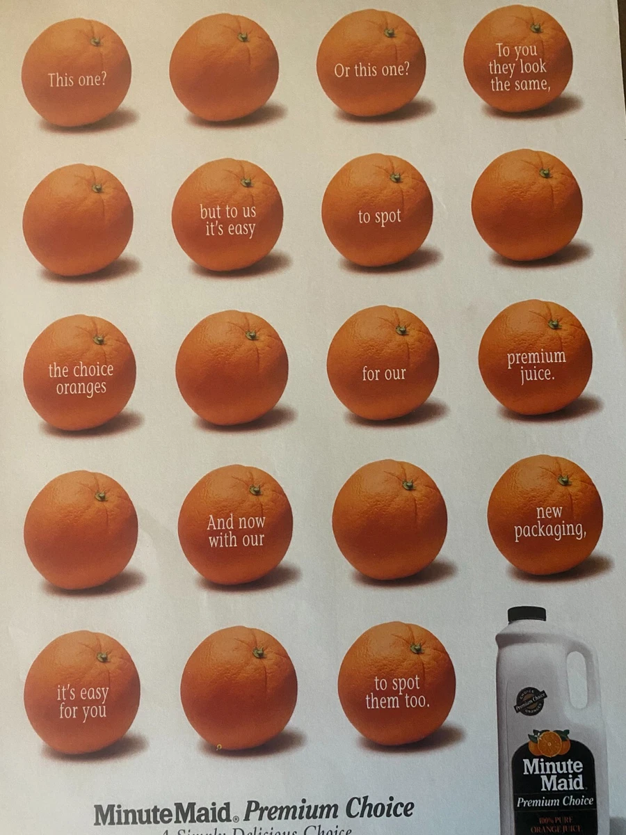 Simply Orange Juice Ads