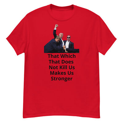 Trump Shirt - Trump Tee Shirt - President Shirt - Stronger - President ...