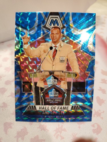 2024 Panini Mosaic - Hall of Fame Reactive Blue Mosaic Prizm #300 Andre ...