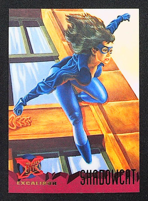 1995 Marvel Fleer Ultra X-Men Team Card Excalibur Shadowcat #68 | eBay
