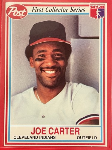 1990 Post Joe Carter #30 Baseball Cleveland Indians | eBay.de