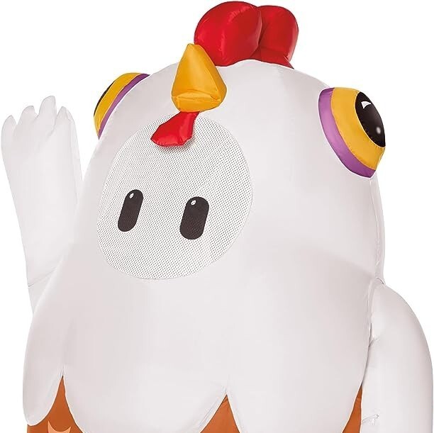 Fall Guys Chicken Inflatable Costume - Child One Size - Gem