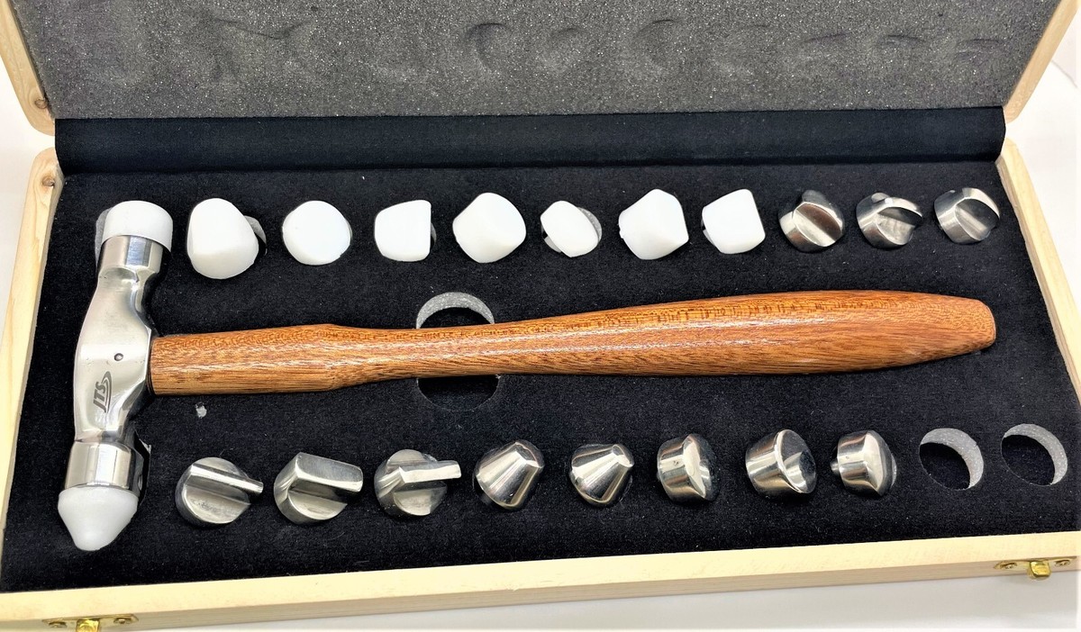 Silversmith Shaping Hammer Set Interchangeable Hammer Set – 20 Heads ...