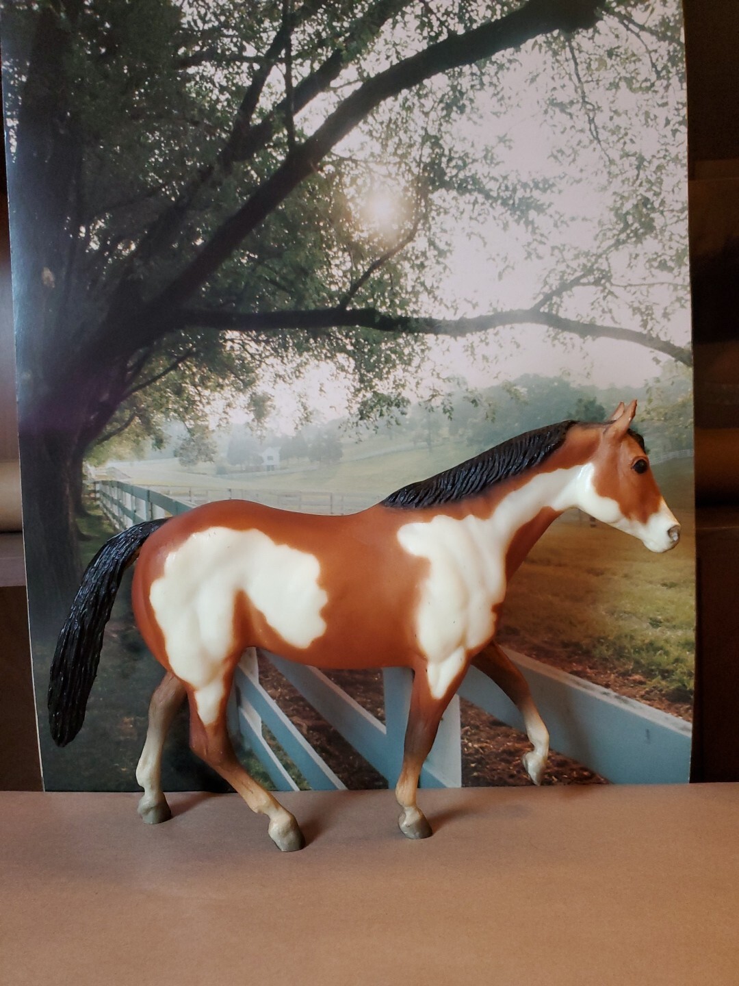 Vintage Breyer Traditional Bay Overo Paint Stock Horse Mare | eBay