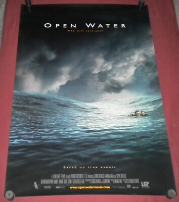 Open Water Movie Poster 27x40 S/S Blanchard Ryan Daniel Travis Saul ...