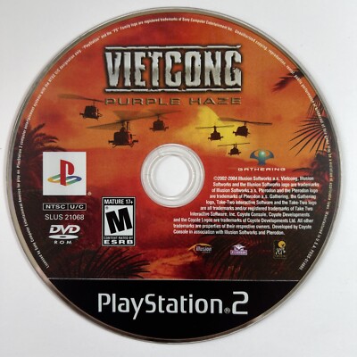 Vietcong: Purple Haze (Sony PlayStation 2, PS2 2004) *DISC ONLY ...