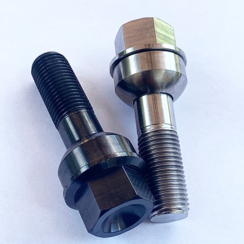 Porsche Titanium Lug Bolts 52mm Black PVD 911 996 997 718 991 Gt3 Turbo ...