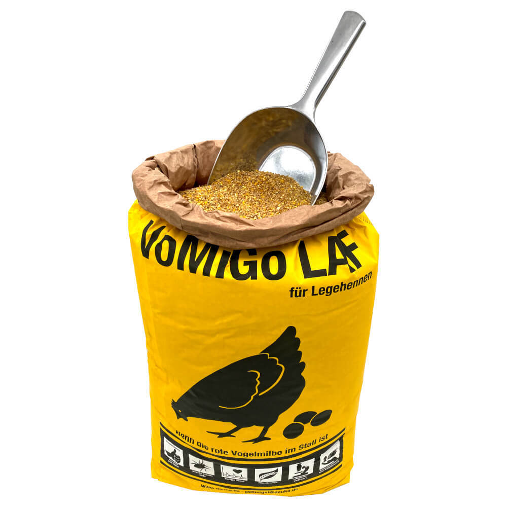 Deuka VoMiGo Legehennen Alleinfutter Mehl 25kg Legemehl geg. Vogelmilbe ...