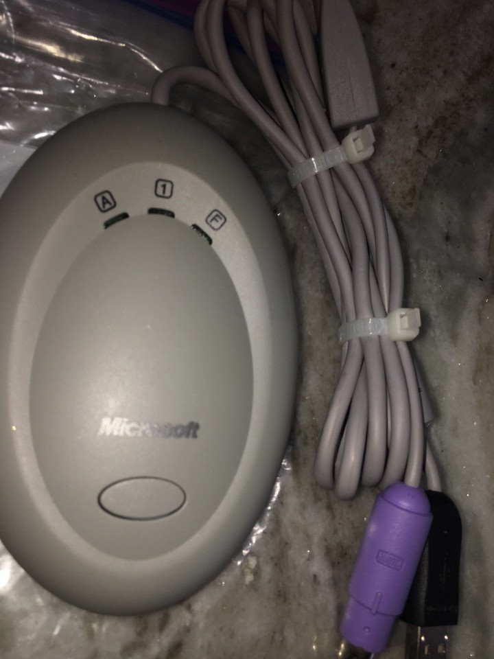 Microsoft Wireless Optical Desktop Receiver 3.0 Model #1012 Grey | eBay