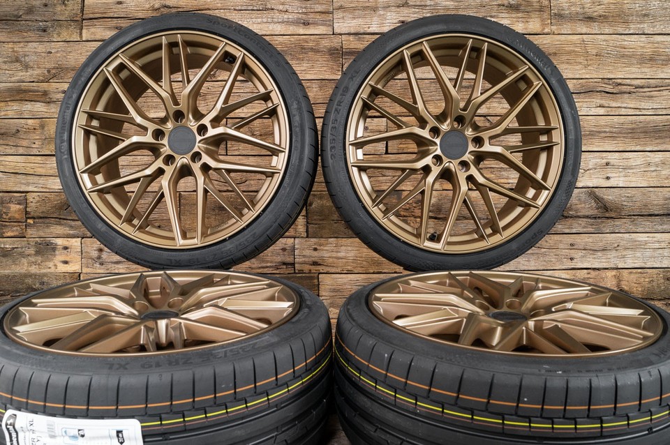 18 Zoll Winterräder RW01 für BMW X1 F48 X2 F39 M Paket ABE Bronze Matt ...
