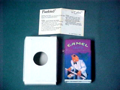 Vintage NOS CAMEL Lights Piano Flip Pack Lighter 1992 Joe Camel Vintage ...