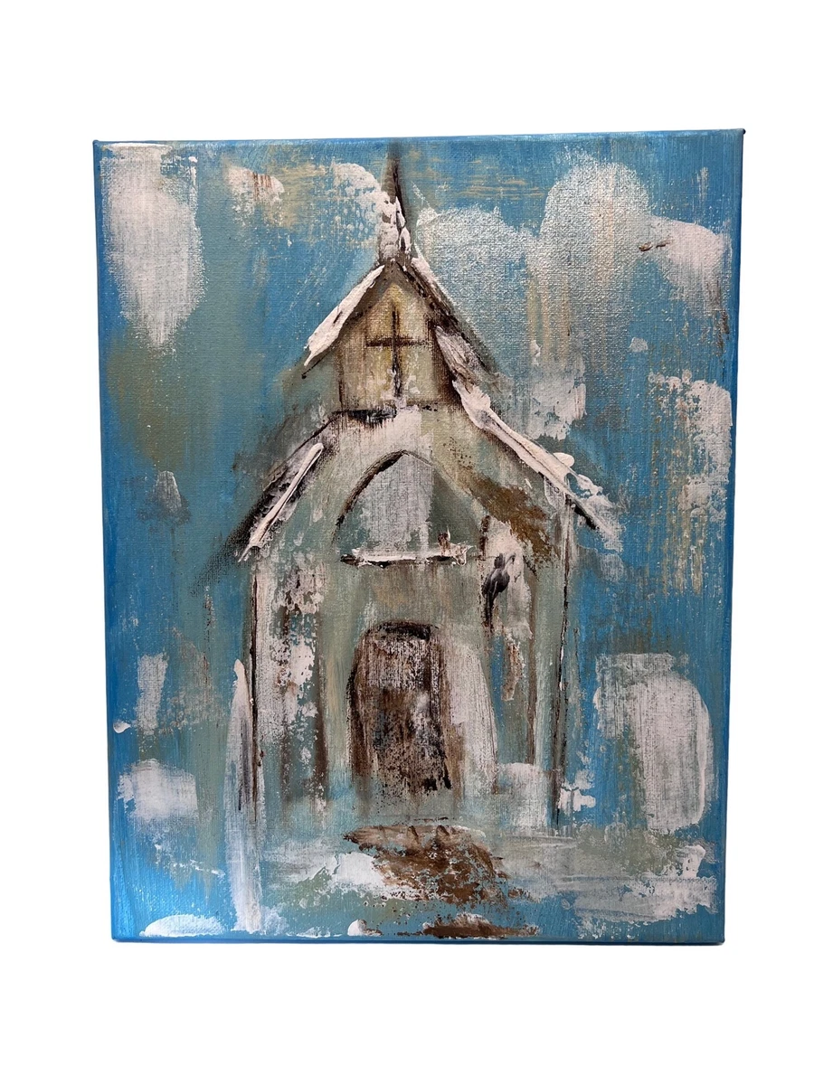 Abstract Paintings Of Churches