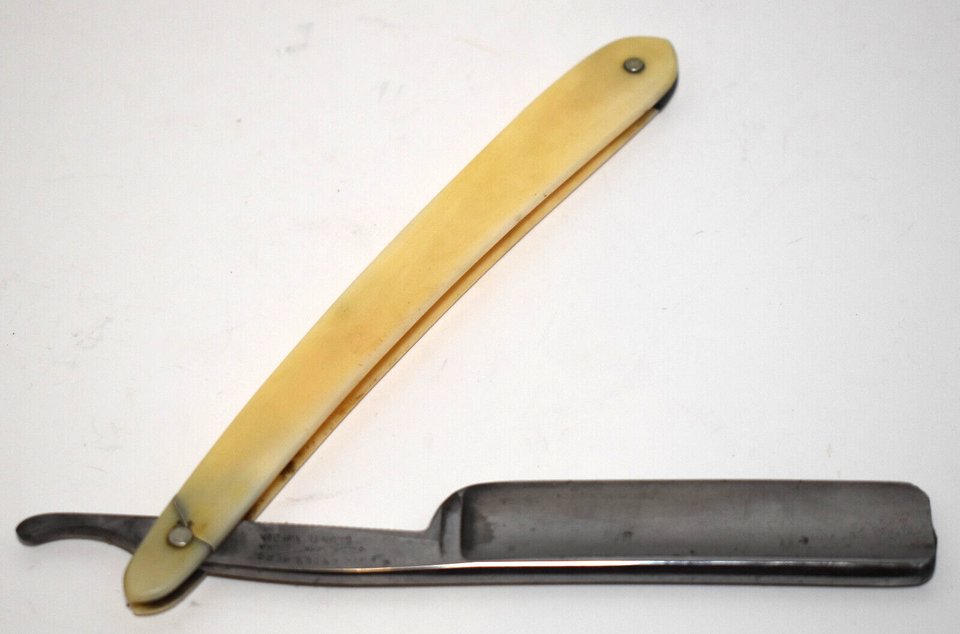 Vintage ERIK ANTON BERG Seven Day STRAIGHT Razor Shaving Set Made in ...
