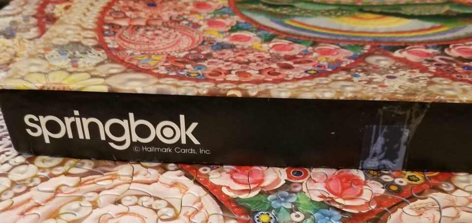 Springbok Love Is The Heart In Blossom 500+ pc 1970 Puzzle Mosaic ...