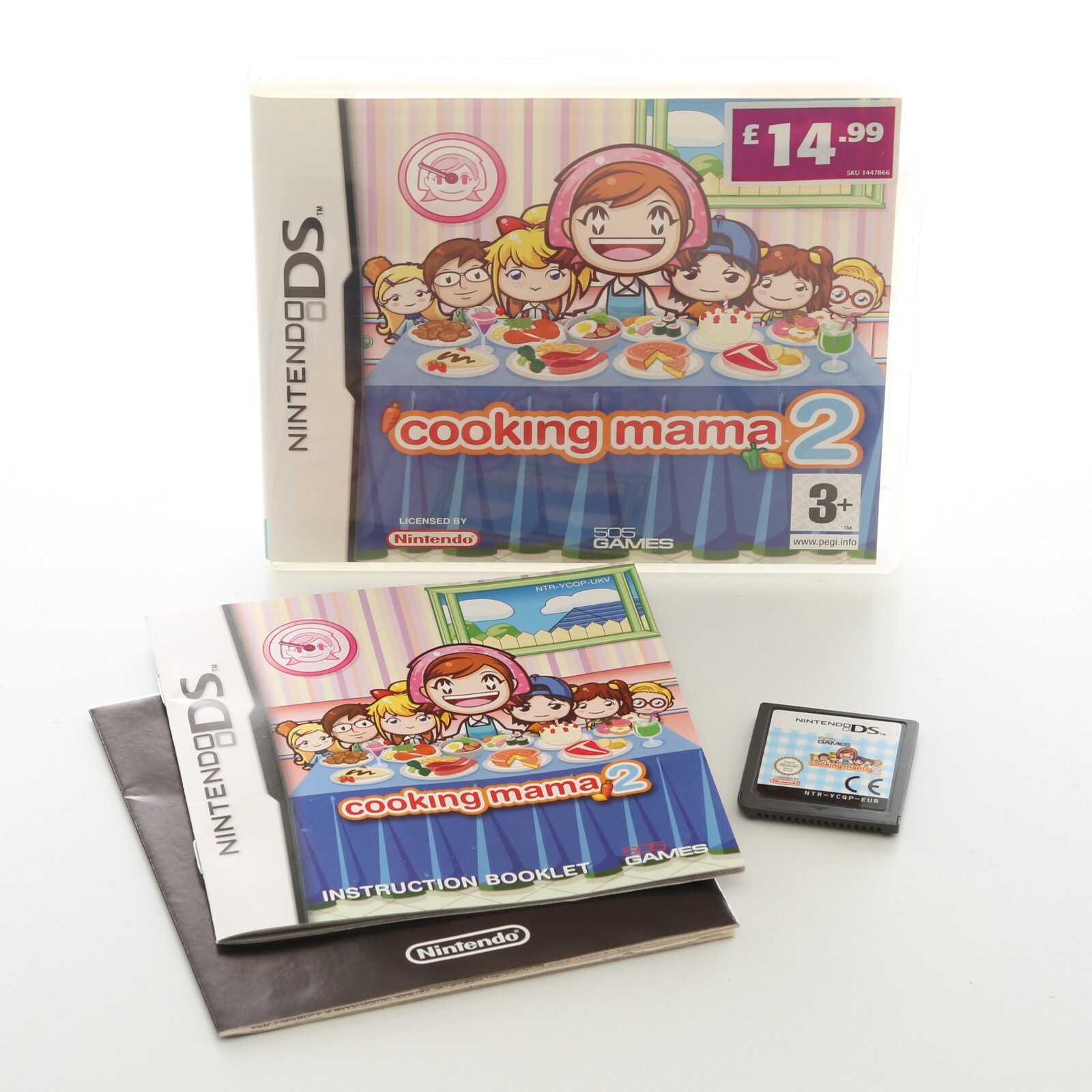 Cooking+Mama+2+Dinner+With+Friends+Nintendo+DS+NDS+2ds+DSL+DSi+3ds ...