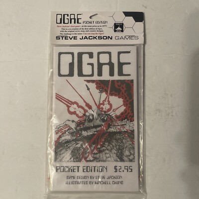 NEW SEALED 1st Printing 2013 Pocket Edition Steve Jackson OGRE Game | eBay