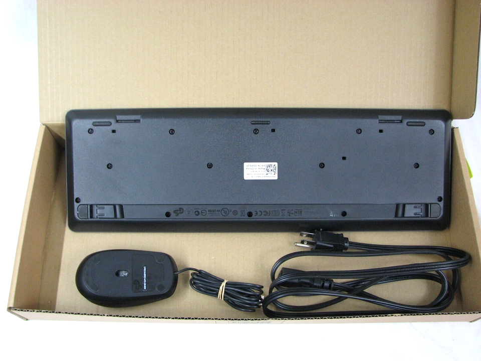 Dell Keyboard KB212-B, mouse and AC cord | eBay