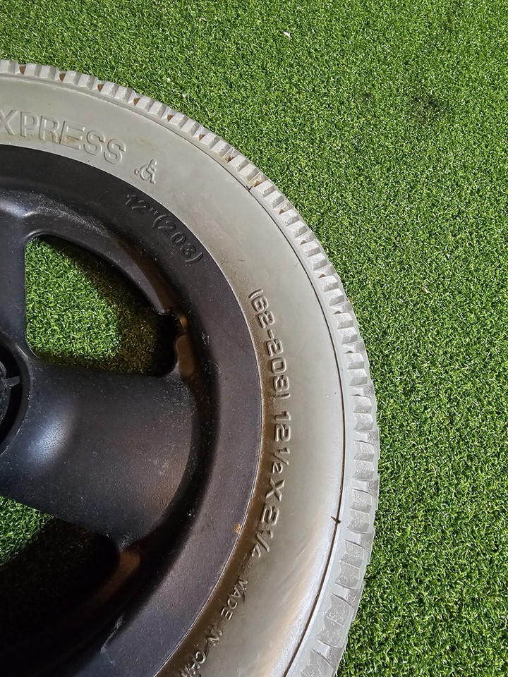 QUICKIE PRIMO POWER EXPRESS WHEELCHAIR 12-1/2x2-1/4 WHEELS TIRES VGC | eBay