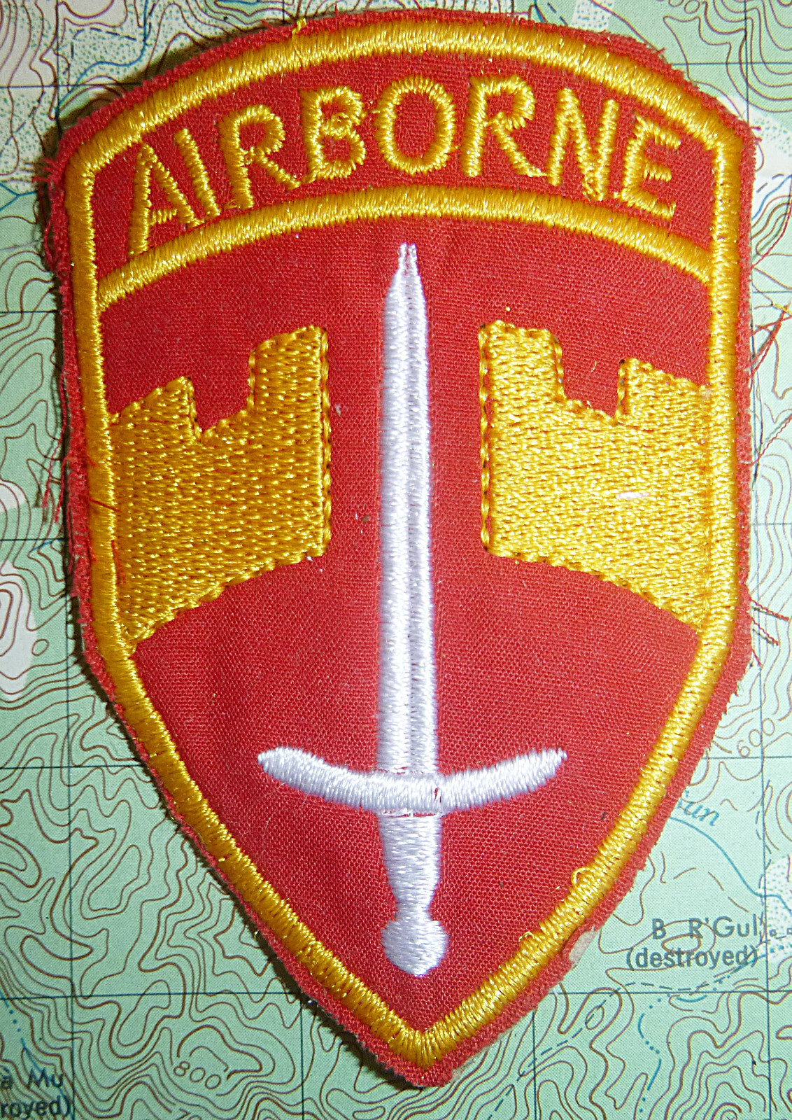 US Special Forces - Patch - Airborne Paratrooper, MACV-SOG - Vietnam ...