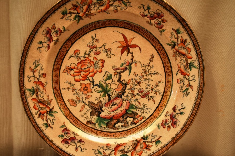Vintage T Till & Son "Shanghae" Antique English Ironstone Plate Pre ...