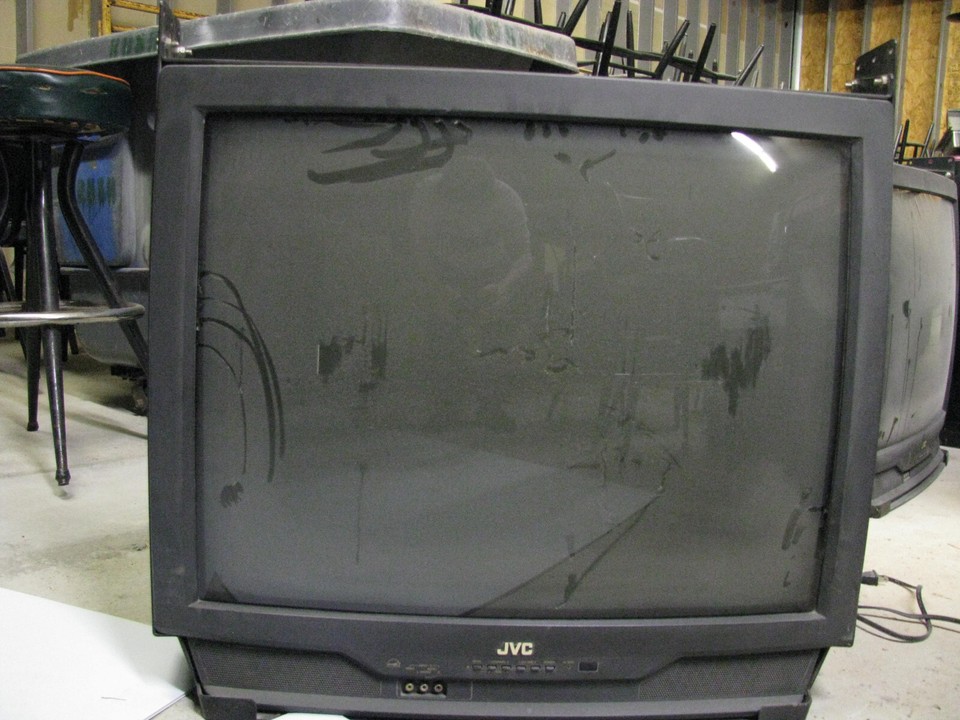 JVC AV-32430 32" Curved Screen CRT TV RetroGaming Television | eBay