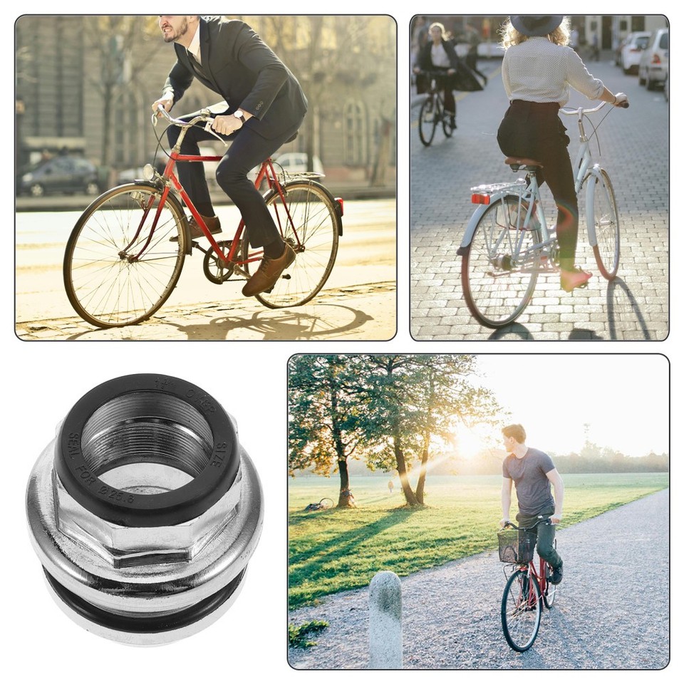Conduit and Connector Titanium Fork Bicycle Headset Stem Cap Bicicletas ...