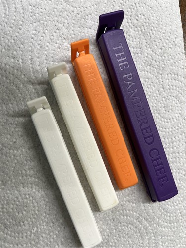 The Pampered Chef Bag Twixit Clips - Set Of 4 | eBay